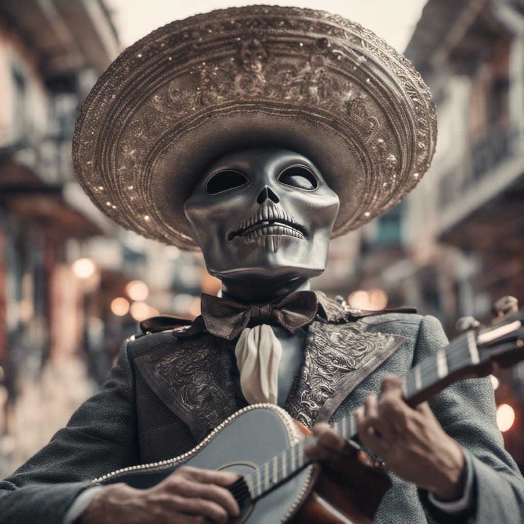 Martian Mariachi - AI Generated Artwork - NightCafe Creator