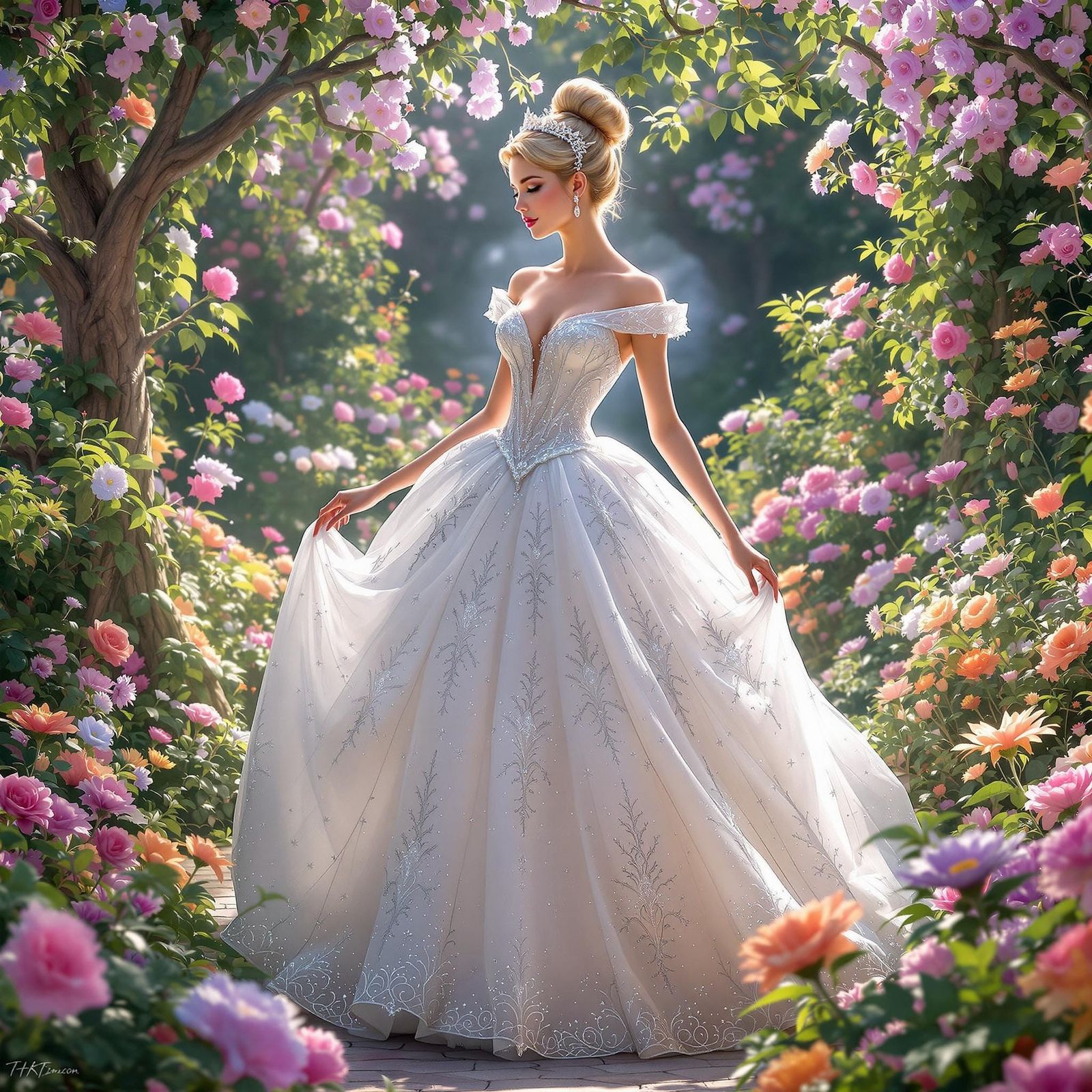 Cinderella Style wedding gown - Elegant Cinderella Wedding ...