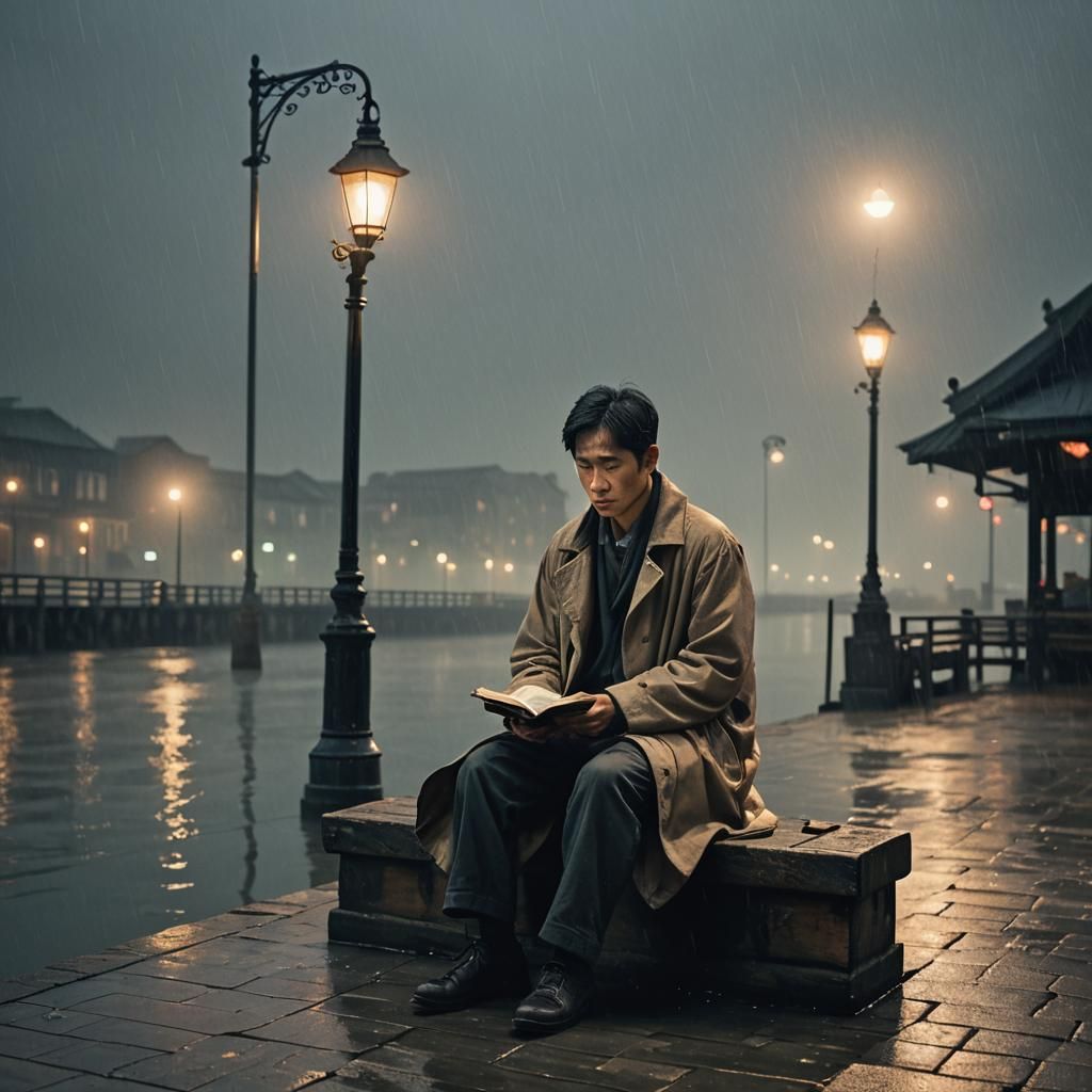 Inspired by South of the Border, West of the Sun by Haruki Murakami - AI Generated Artwork ...