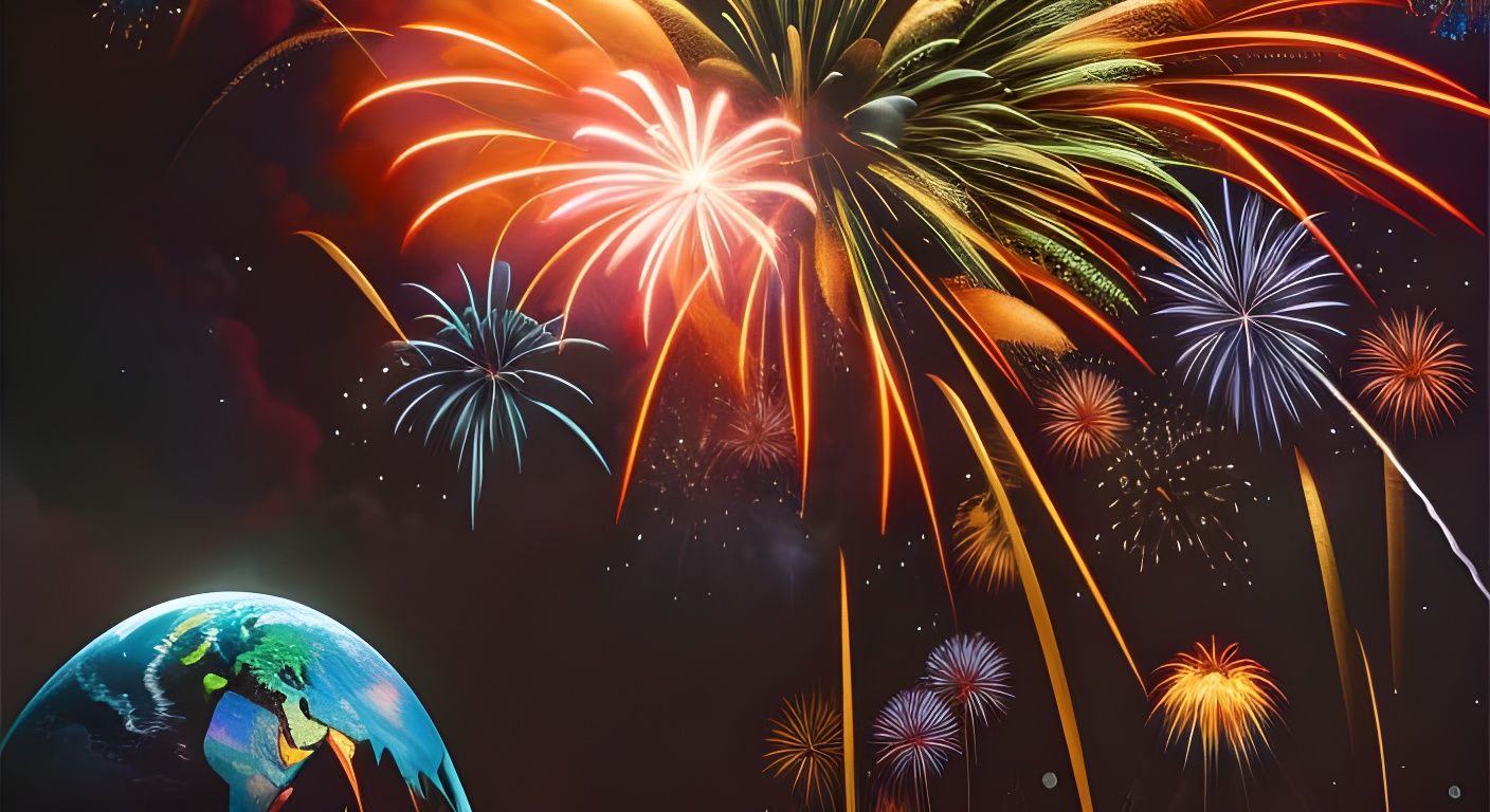 Global Celebration - AI Generated Artwork - NightCafe Creator