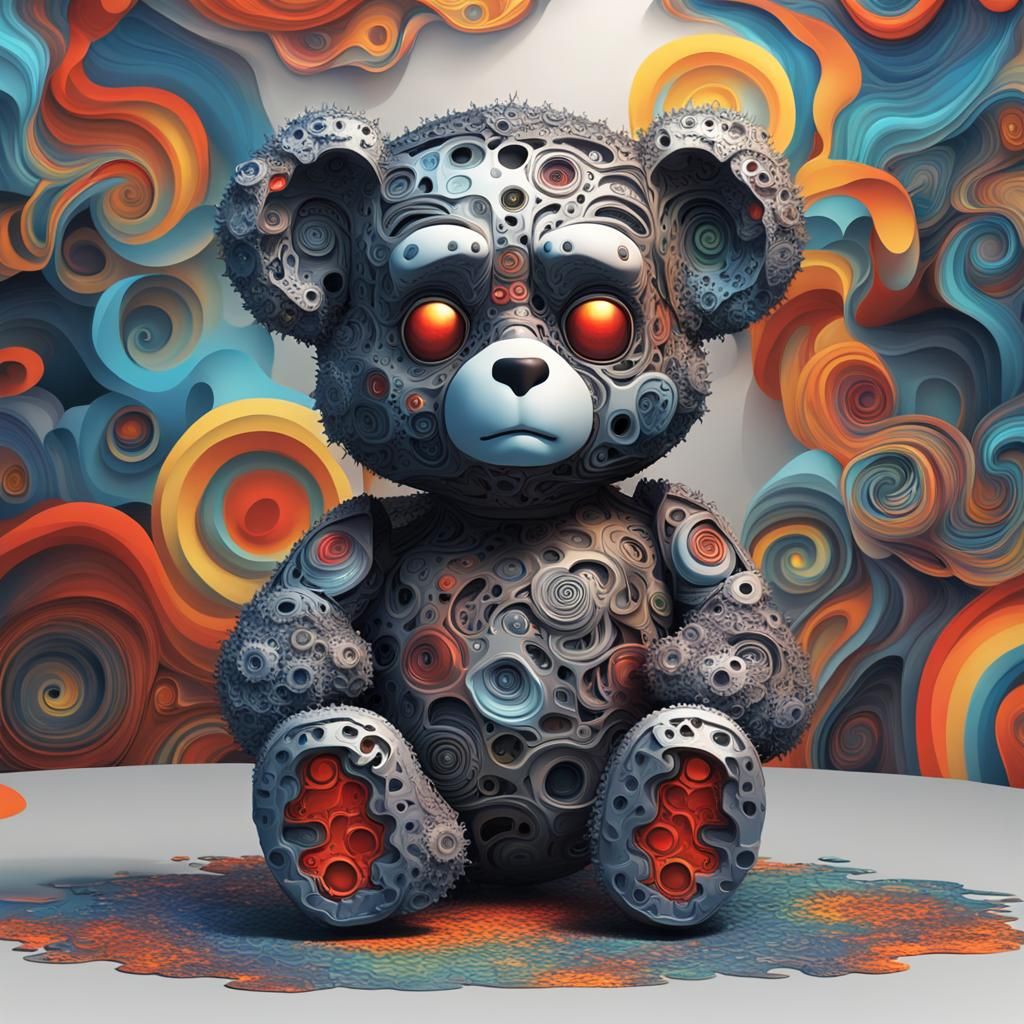 Terminator Care Bear #3 (I like this one) - AI Generated Artwork ...