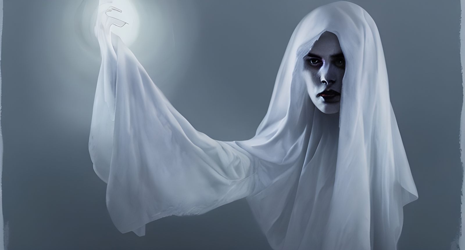 Ghost by Lujo Bezeredi and Josef Šíma - AI Generated Artwork ...