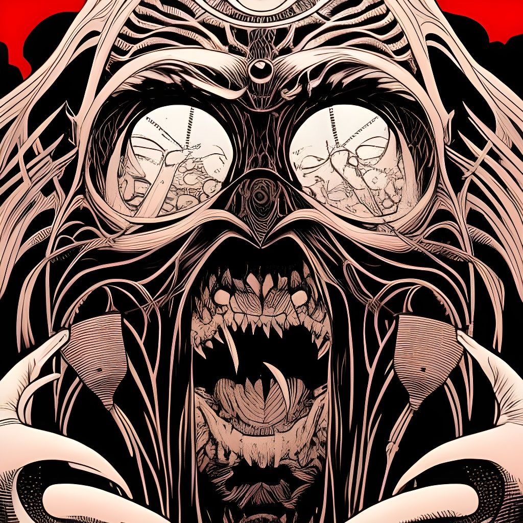 intricately detailed comic art by Becky Cloonan and Basil Wolverton ...