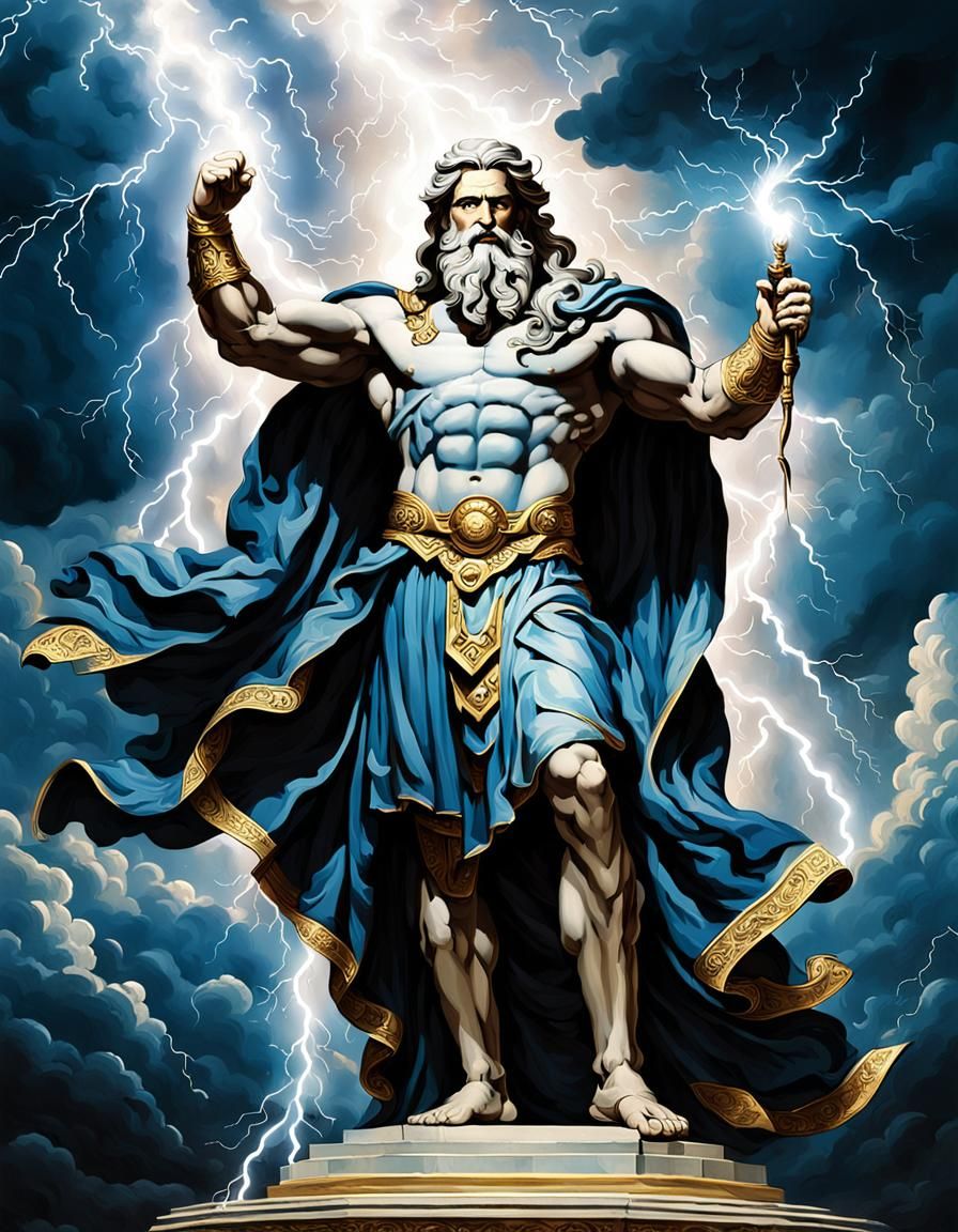 Zeus is considered the ruler, protector, and father of all gods and ...