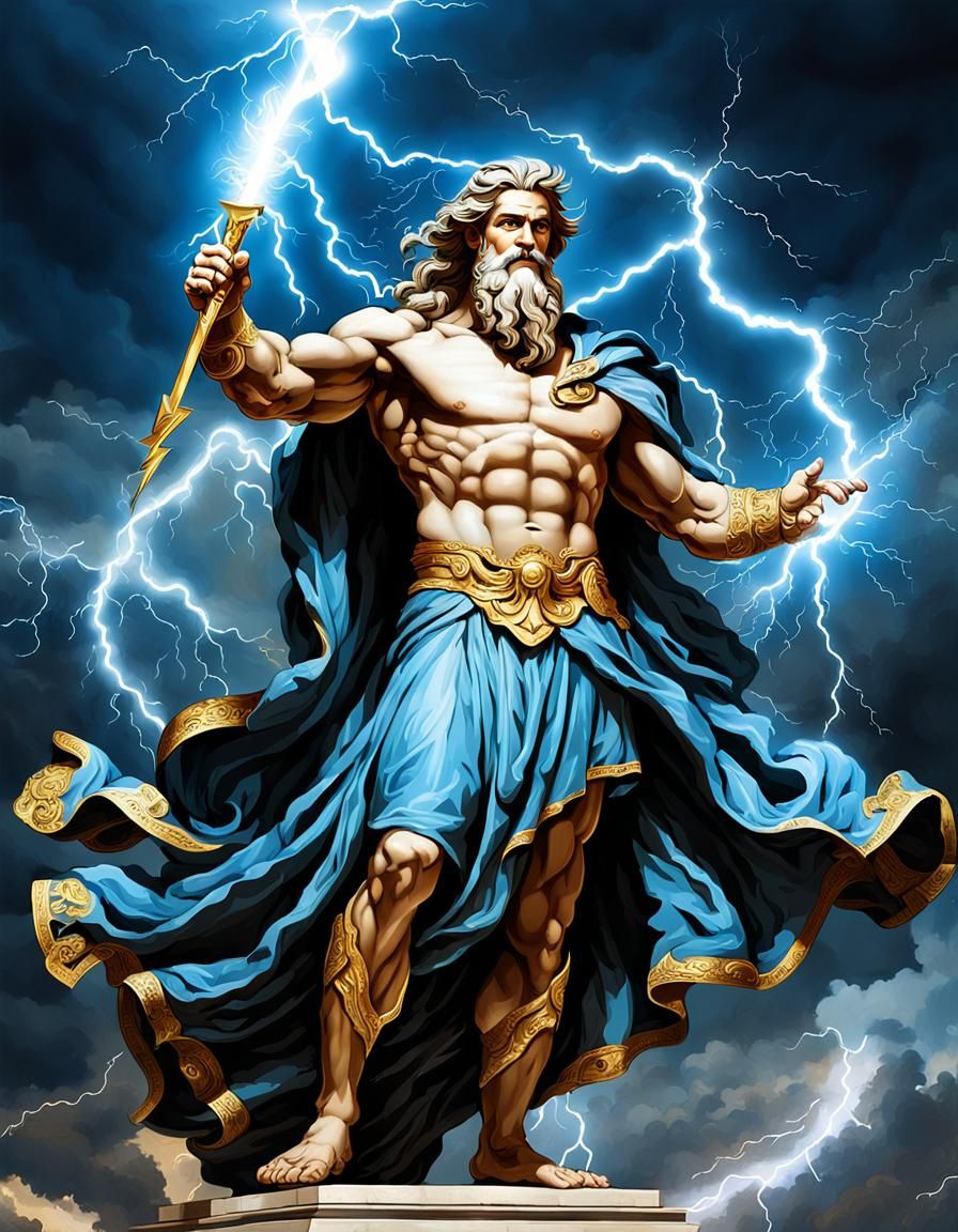 Zeus is considered the ruler, protector, and father of all gods and ...