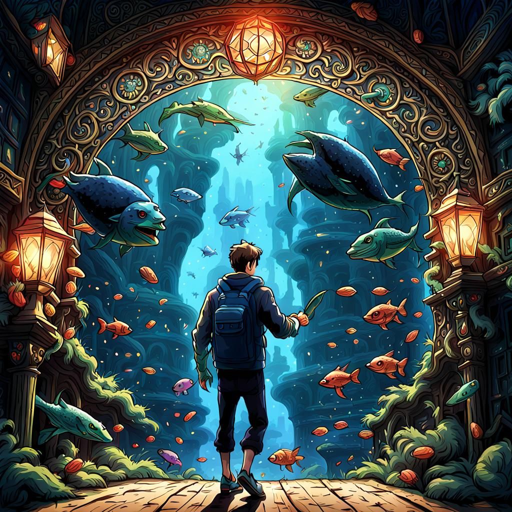 Sea Portal - AI Generated Artwork - NightCafe Creator