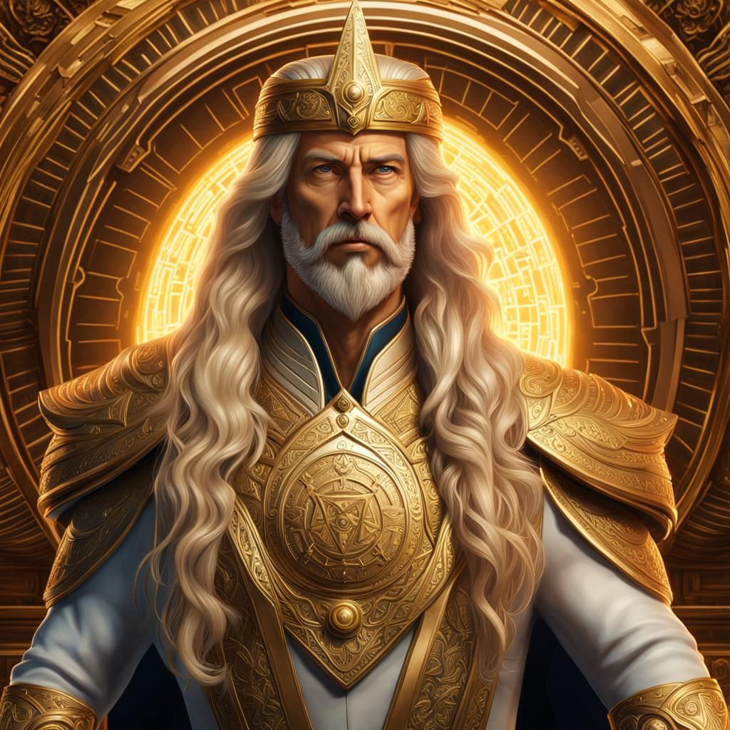 Zobrin, Grand Master High Council Atlantis, The Royal Order of Votars, "Portrait of the ...