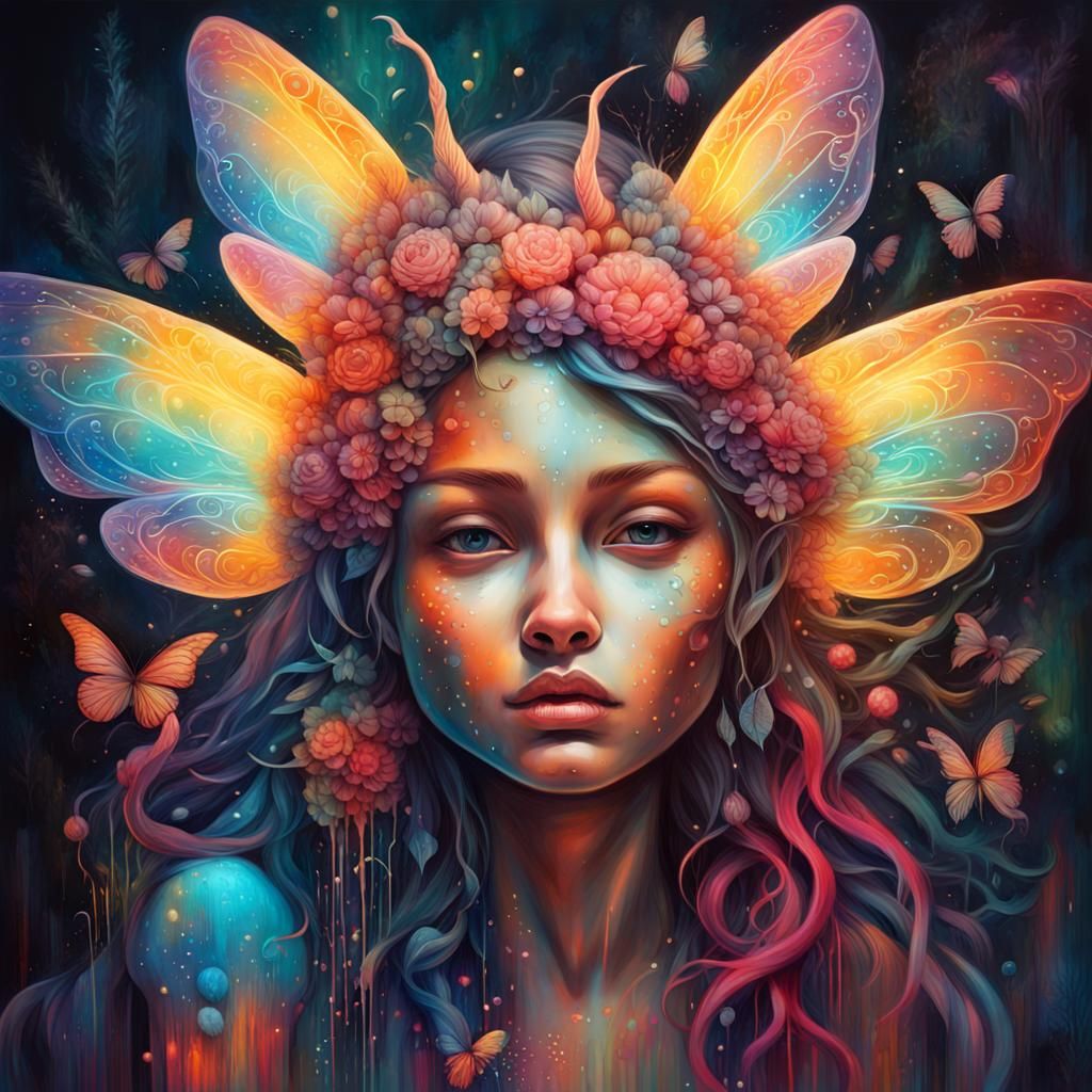 Ancient fairy - AI Generated Artwork - NightCafe Creator