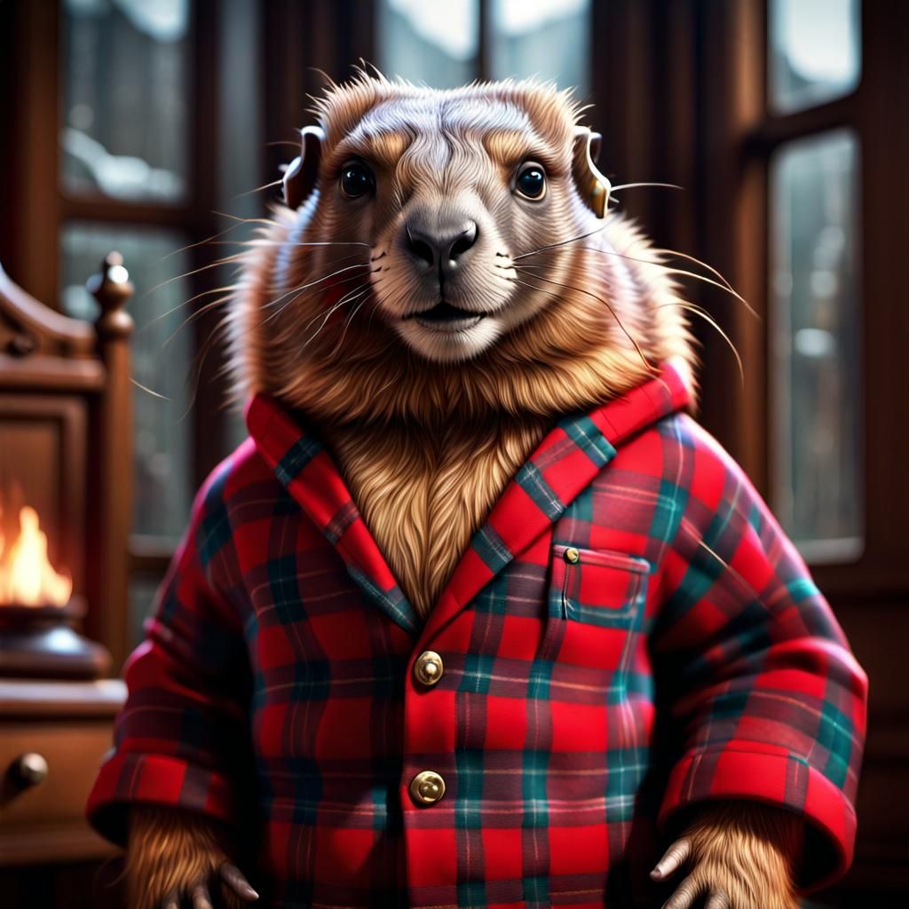 Mr Marmot - AI Generated Artwork - NightCafe Creator