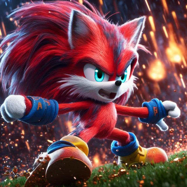 AI Sonic Character Generator - NightCafe