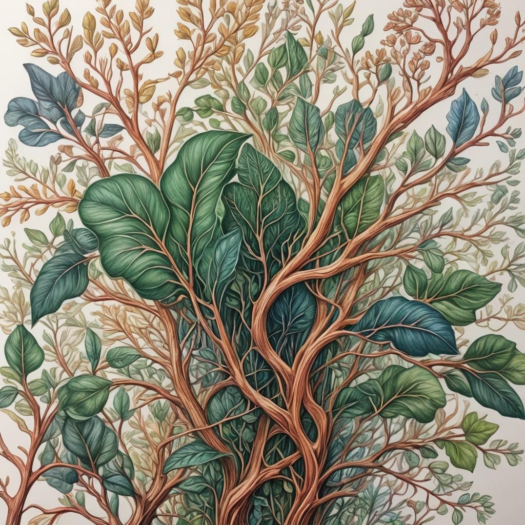 Colorful Bio art experimentation 1 - AI Generated Artwork - NightCafe ...