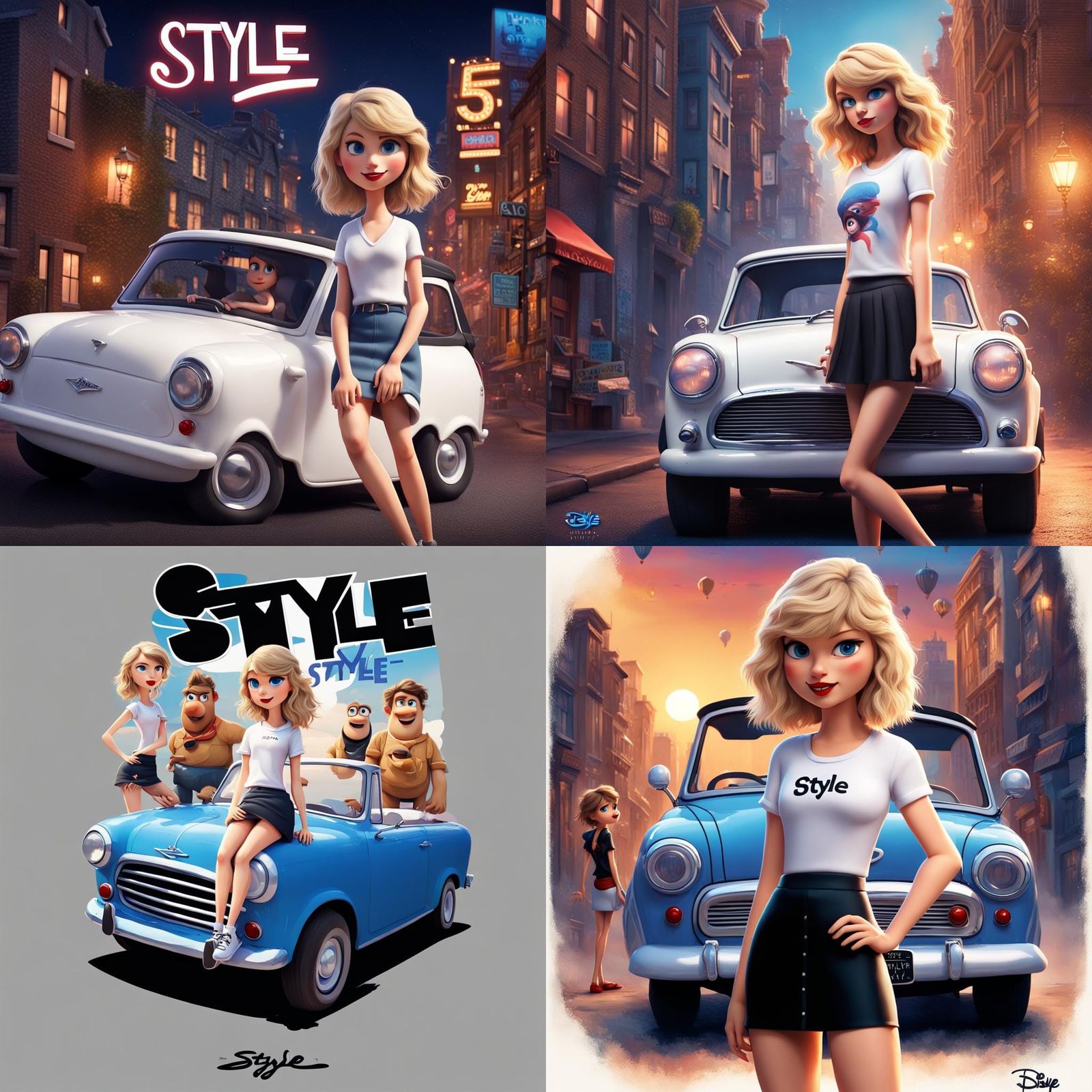 A movie poster for a movie called Style directed by Taylor swift ...