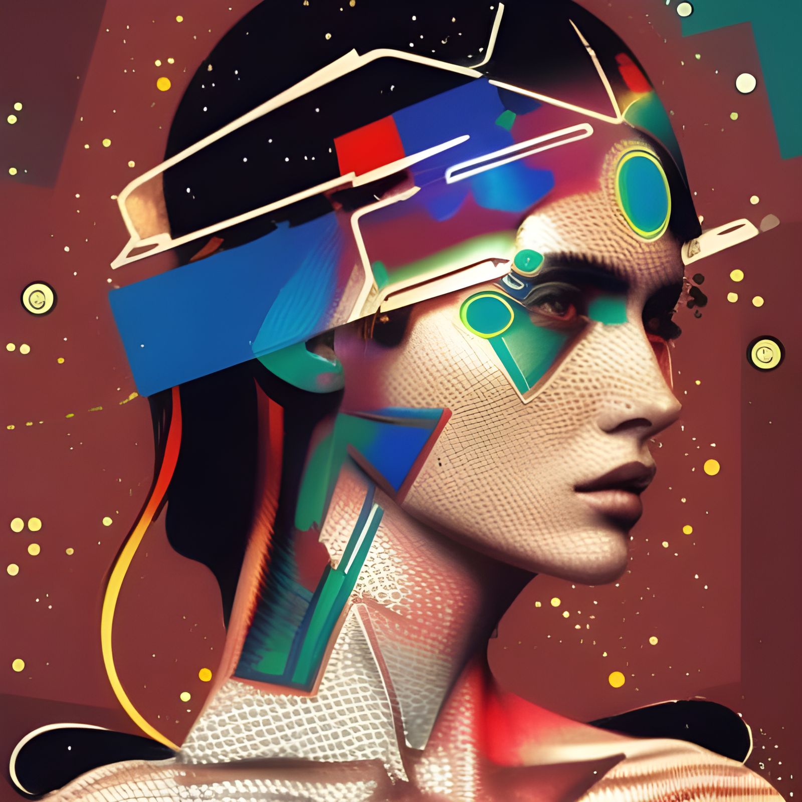 Gustav Klimt future portrait - AI Generated Artwork - NightCafe Creator