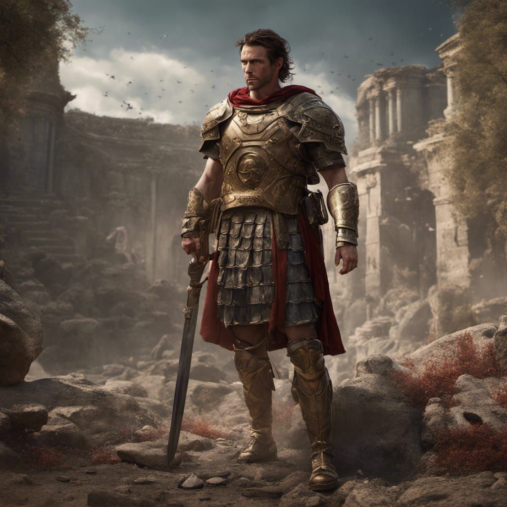 Fall Of Rome - AI Generated Artwork - NightCafe Creator