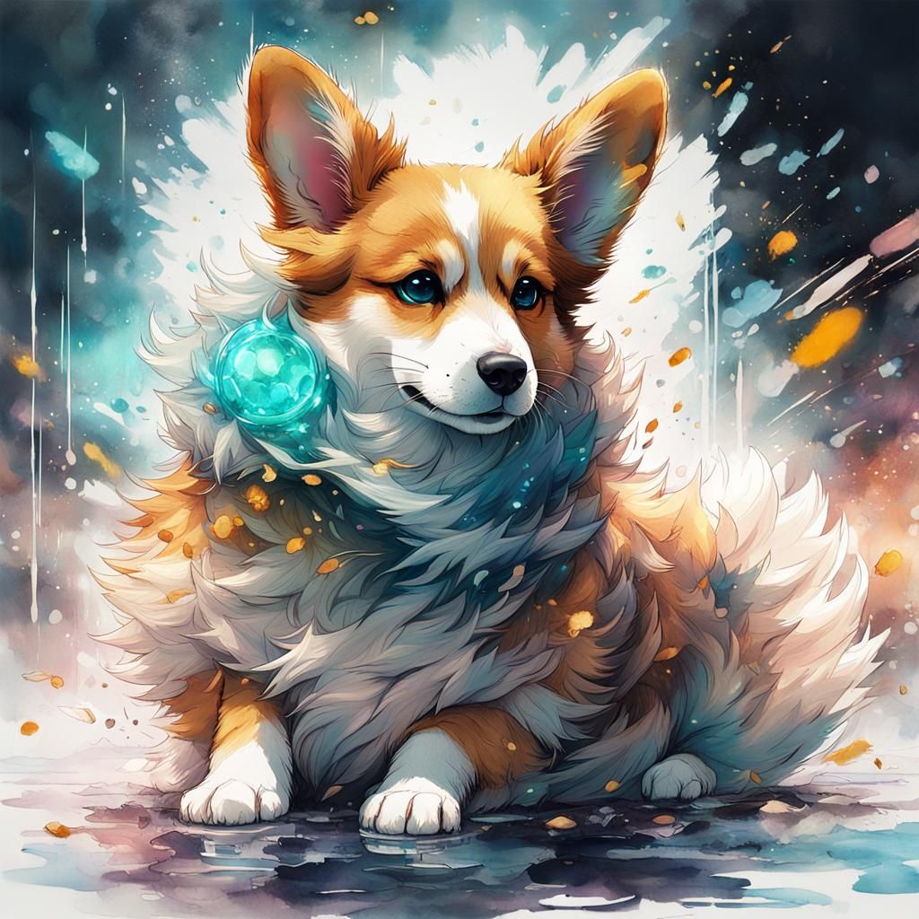 Corgi - AI Generated Artwork - NightCafe Creator