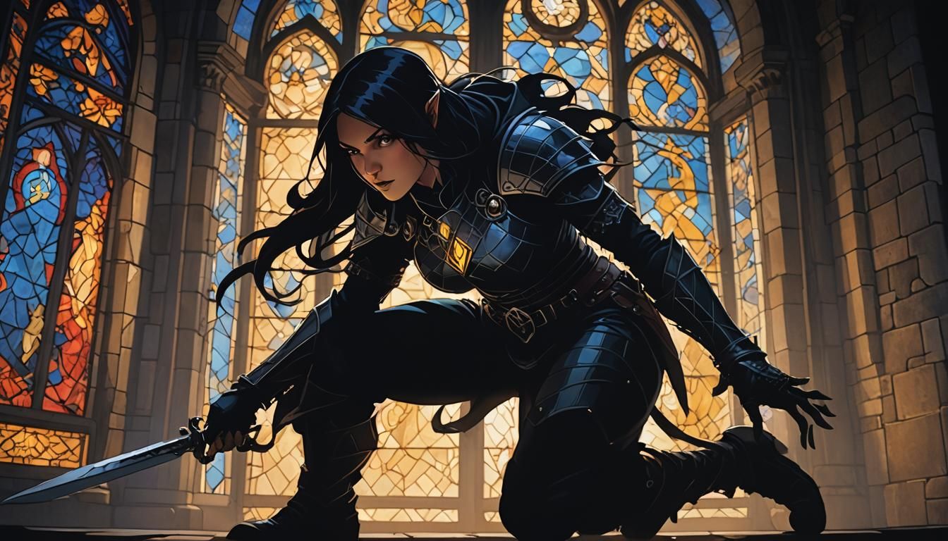 Master rogue on a mission - AI Generated Artwork - NightCafe Creator