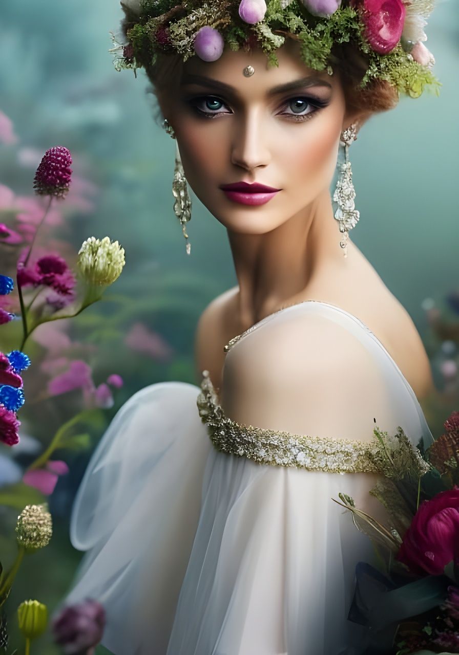 beautiful girl - AI Generated Artwork - NightCafe Creator