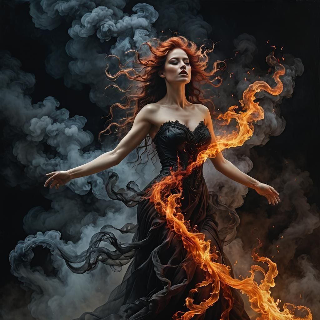 Smoking Hot - AI Generated Artwork - NightCafe Creator