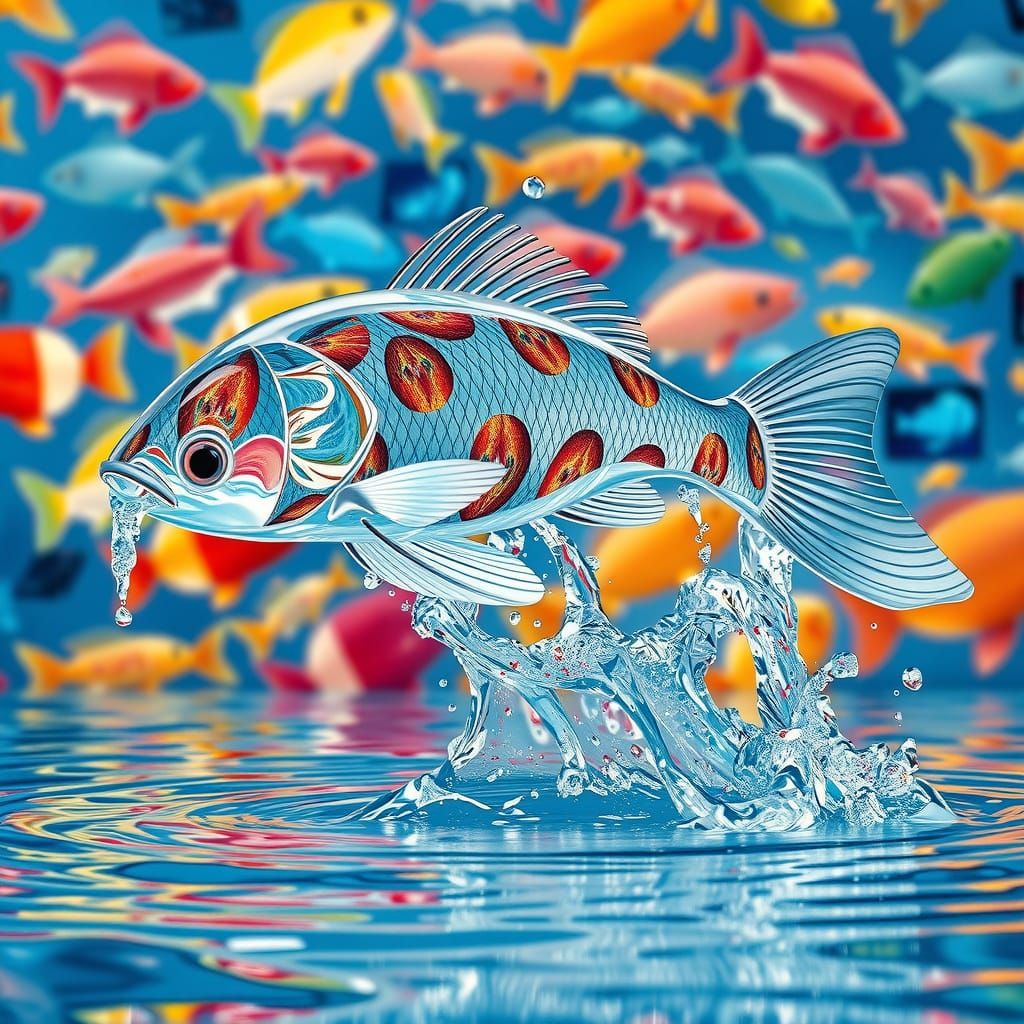 Pisces Zodiac Abstract - Pisces Zodiac Abstract