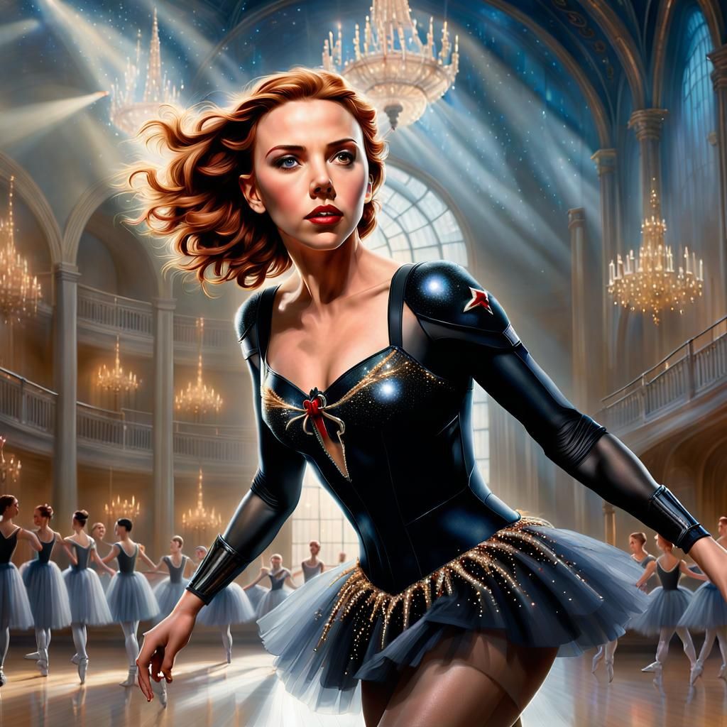 Learning To Dance Ballet - AI Generated Artwork - NightCafe Creator