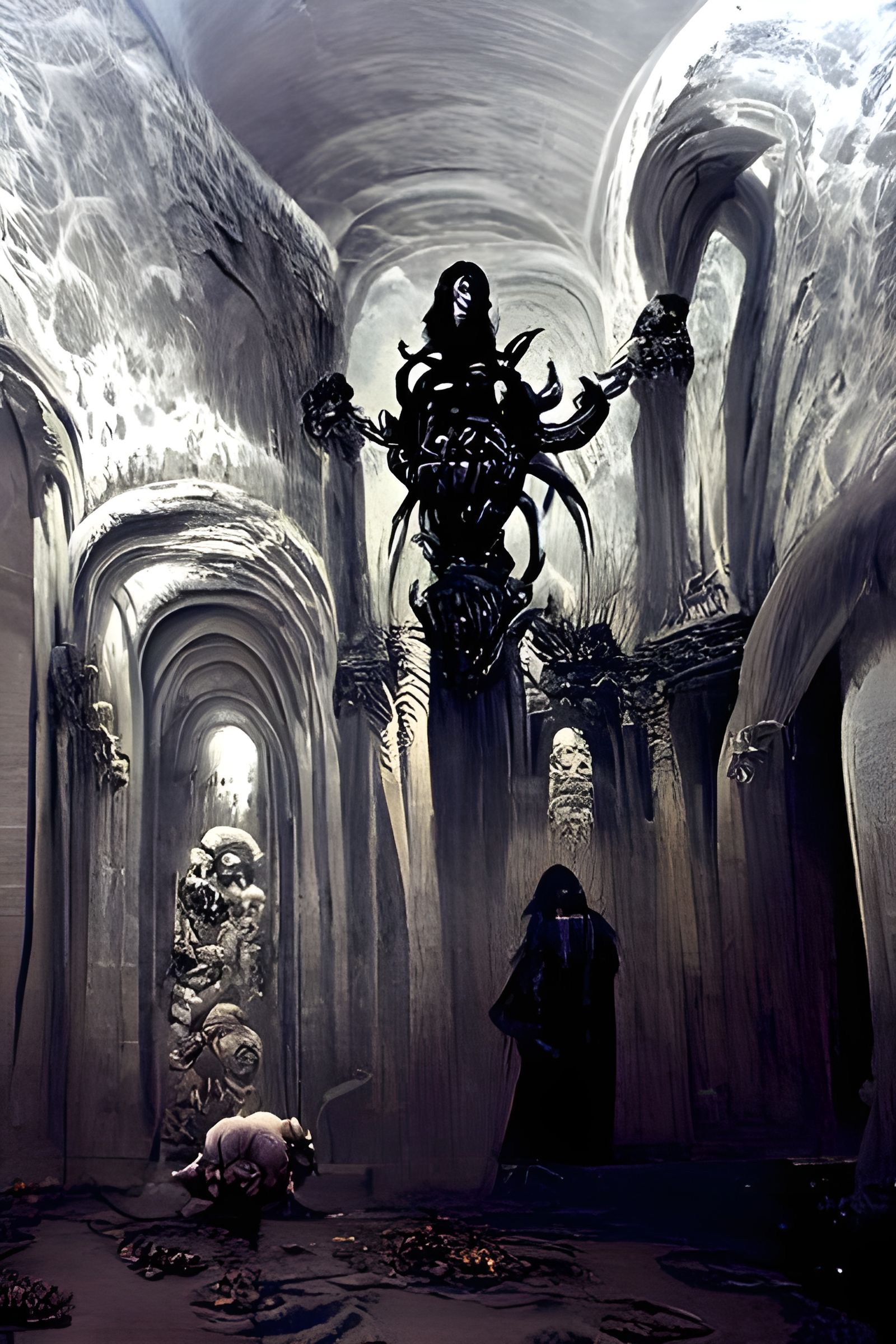 The Crypt 2 - AI Generated Artwork - NightCafe Creator