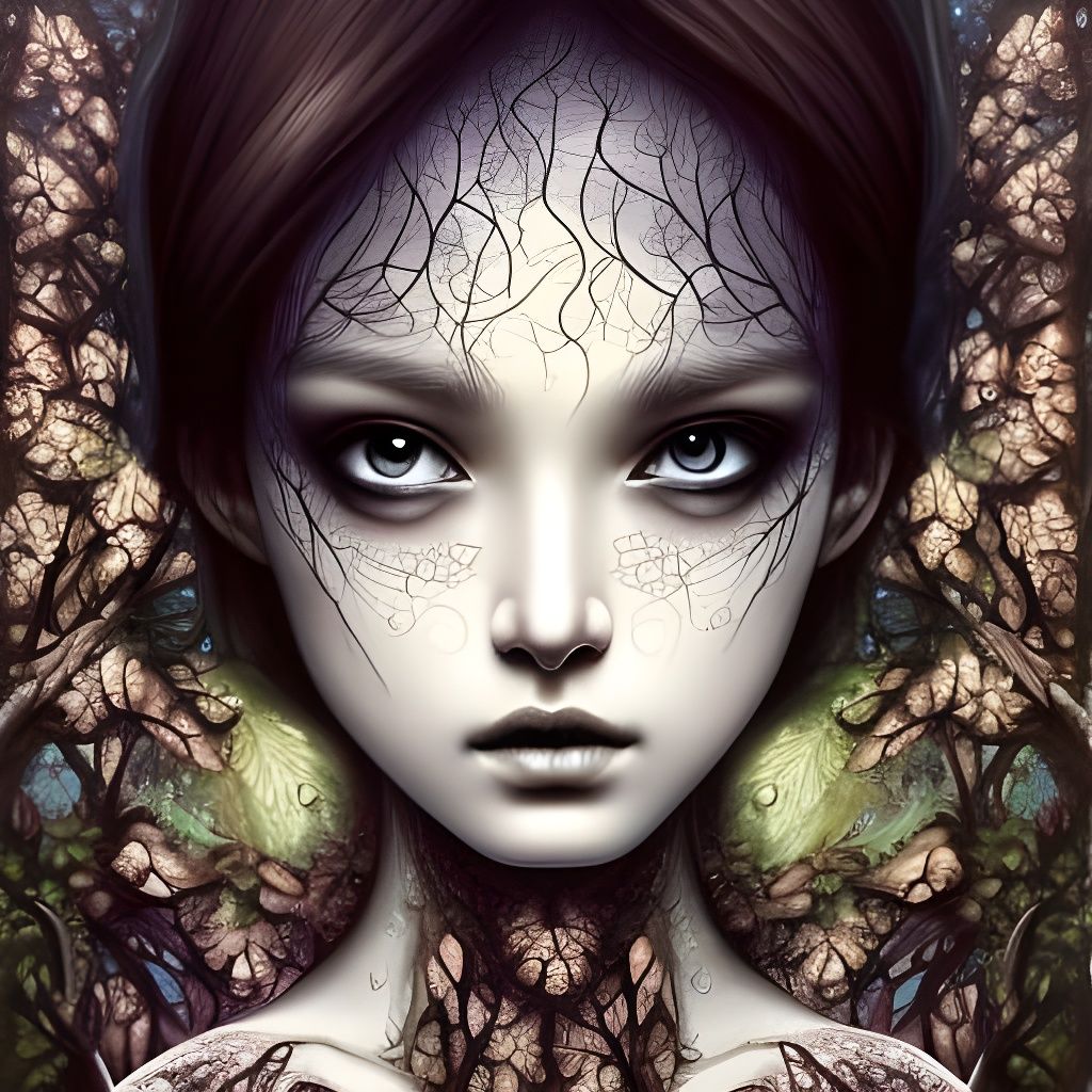 Spider Web Fairy - AI Generated Artwork - NightCafe Creator