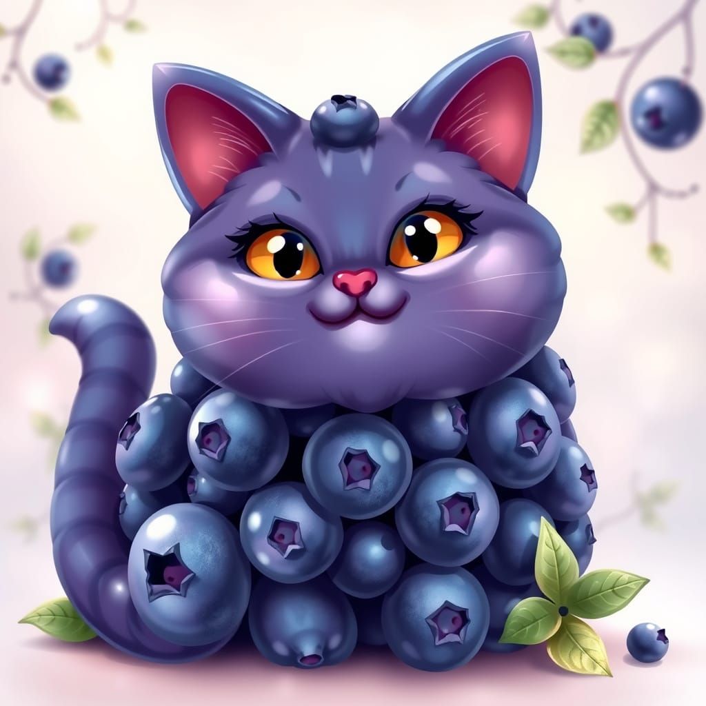 Blueberry cat - Blueberry cat