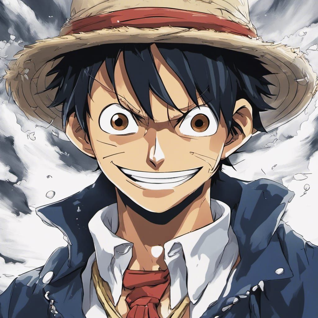Monkey D. Luffy as a Navy Admiral - AI Generated Artwork - NightCafe ...