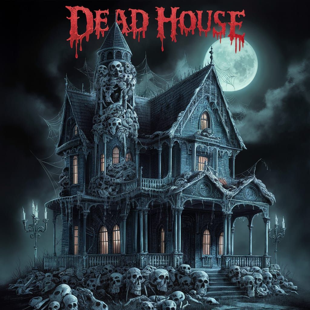The Dead House - AI Generated Artwork - NightCafe Creator