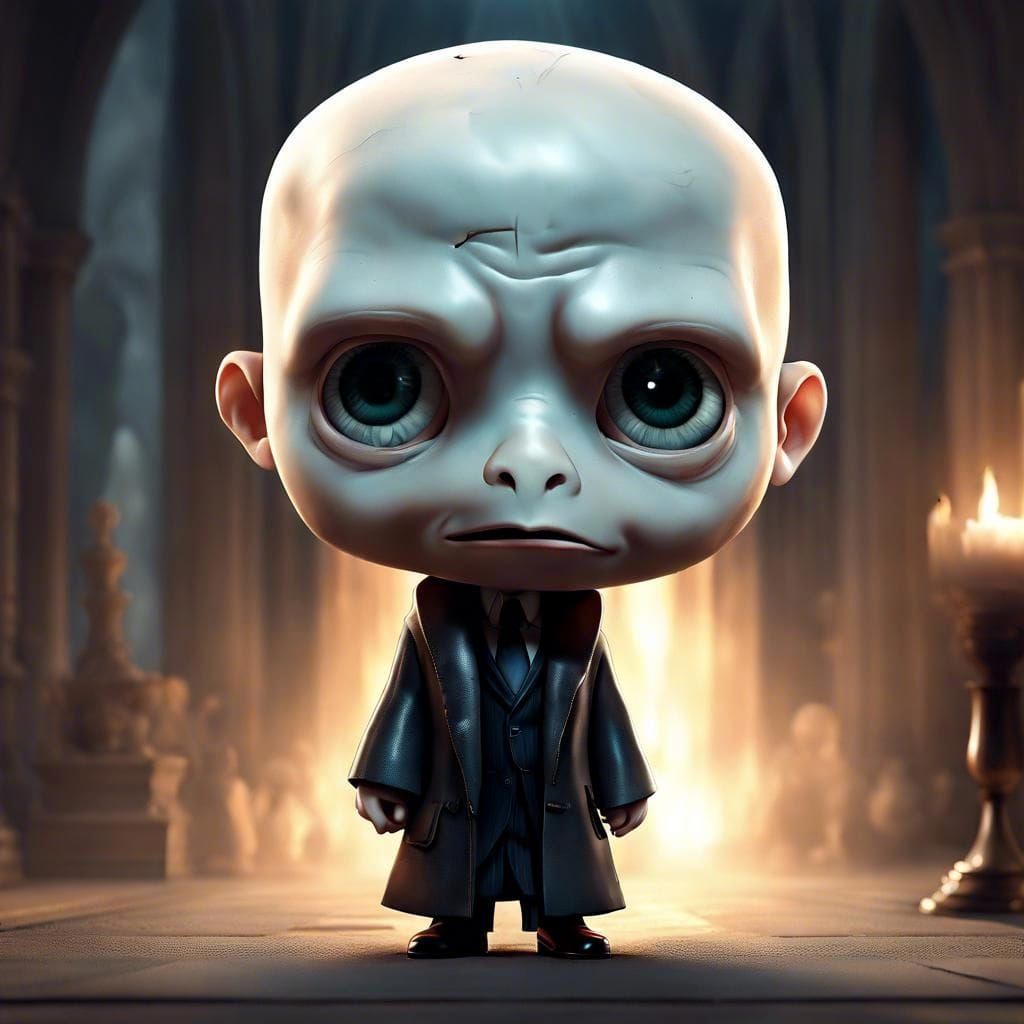 Chibi Lord Voldemort - AI Generated Artwork - NightCafe Creator