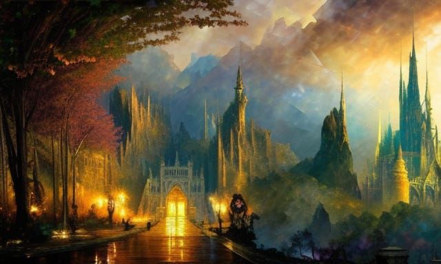 magical kingdom - AI Generated Artwork - NightCafe Creator