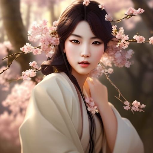 Sakura - AI Generated Artwork - NightCafe Creator