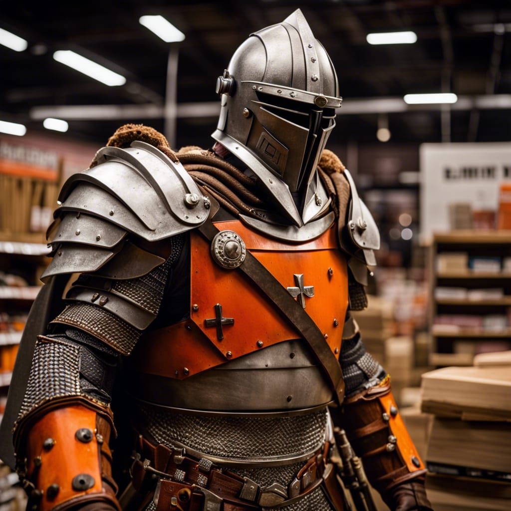 Home Depot Templar - AI Generated Artwork - NightCafe Creator