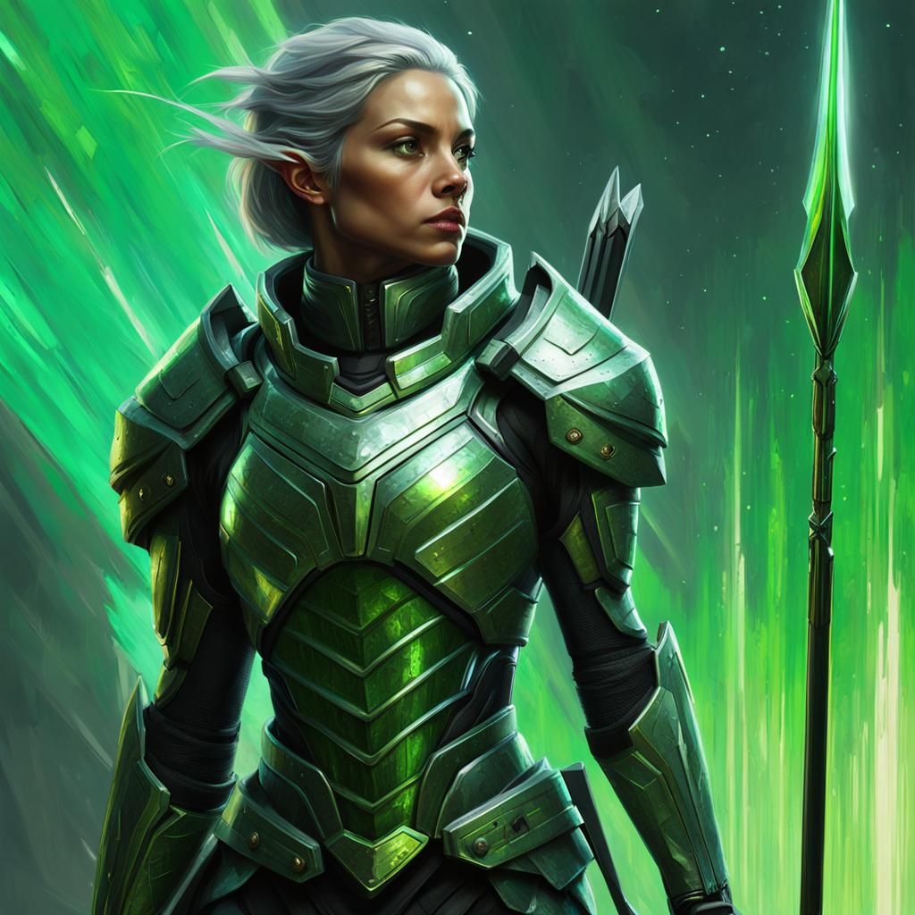 The elusive round-eared space elf - Cyberpunk Space Elf Warr...