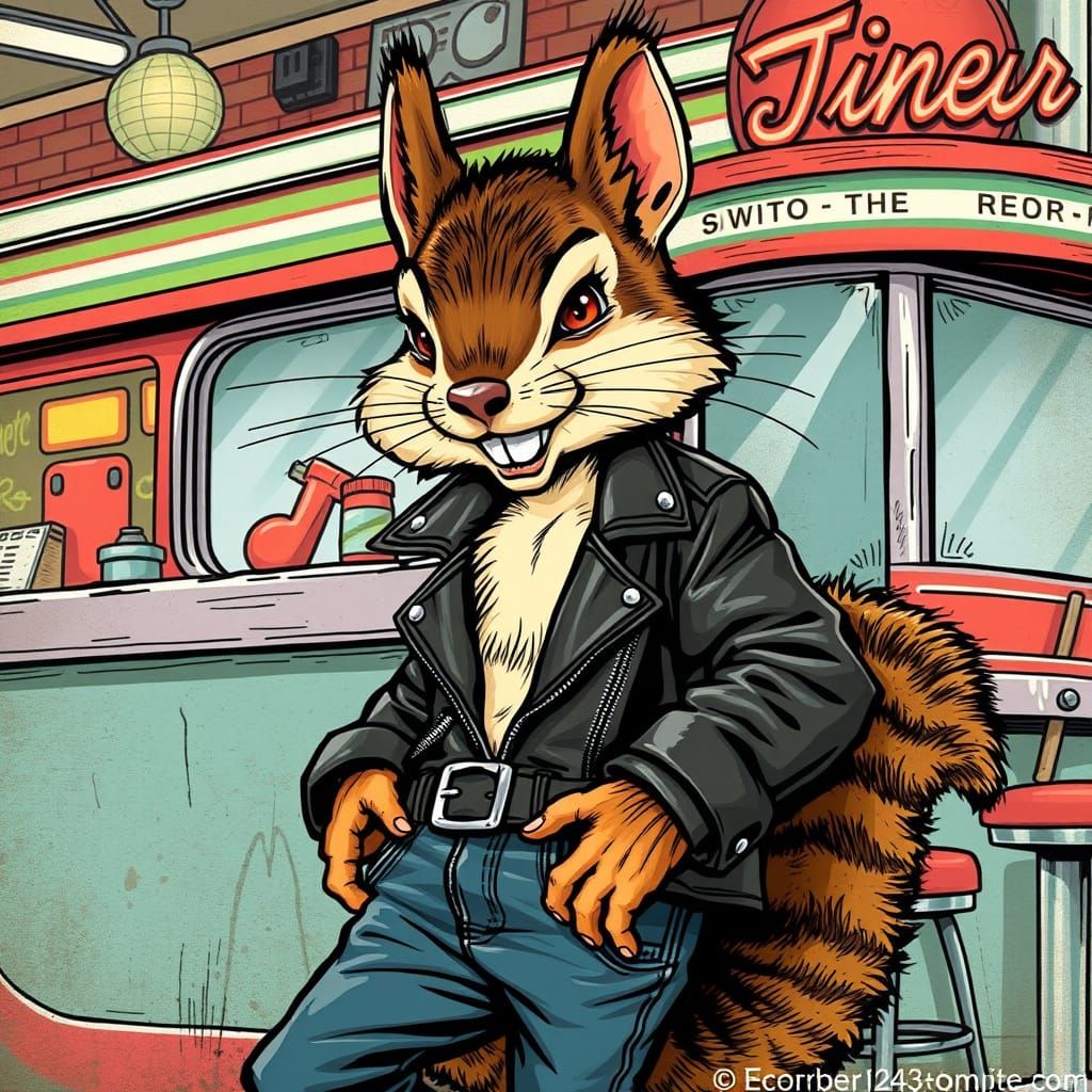 Mischievous Squirrel (2)