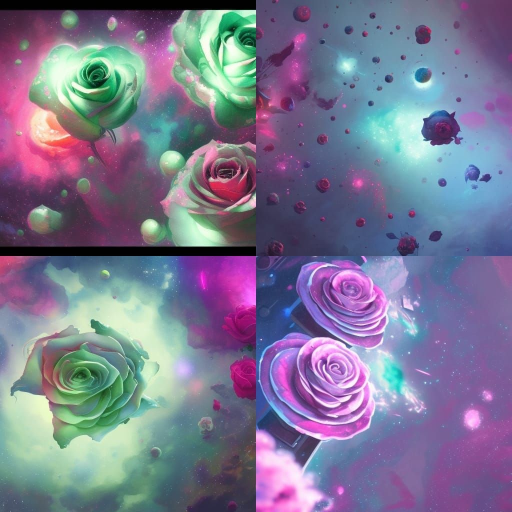 Roses, part 1 : r/nightcafe