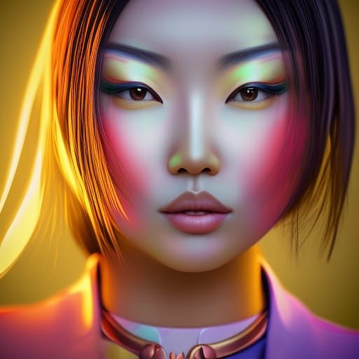 Asian beauty - AI Generated Artwork - NightCafe Creator