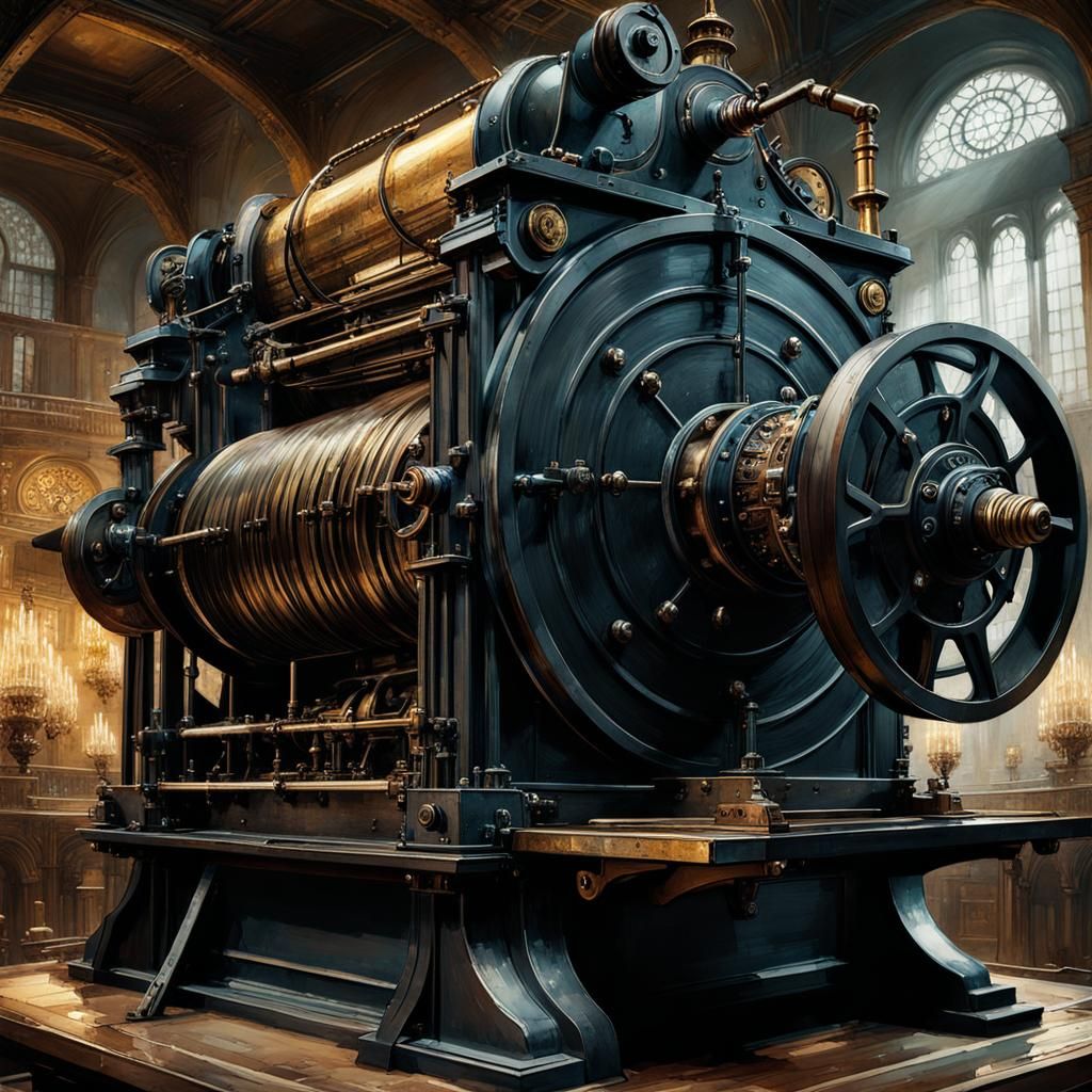 Ancient Tech - 73 - AI Generated Artwork - NightCafe Creator