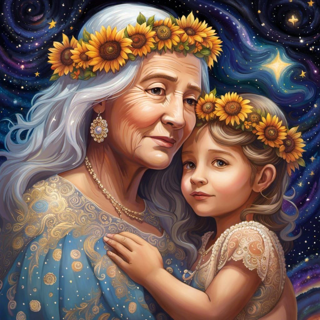 Grandma Will Always Be With You!!!! - AI Generated Artwork - NightCafe ...