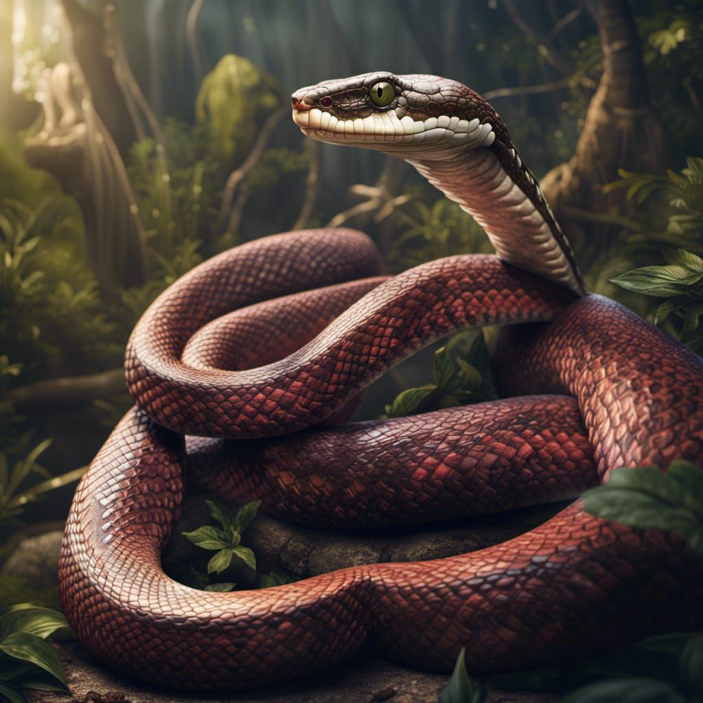 Snake 2 - AI Generated Artwork - NightCafe Creator
