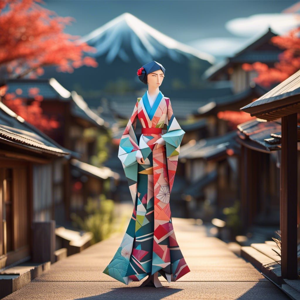 Japanese Woman - AI Generated Artwork - NightCafe Creator