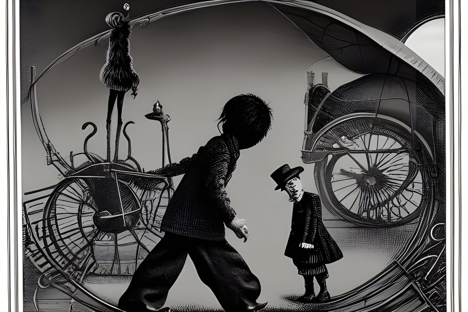 Weird Stamp - AI Generated Artwork - NightCafe Creator