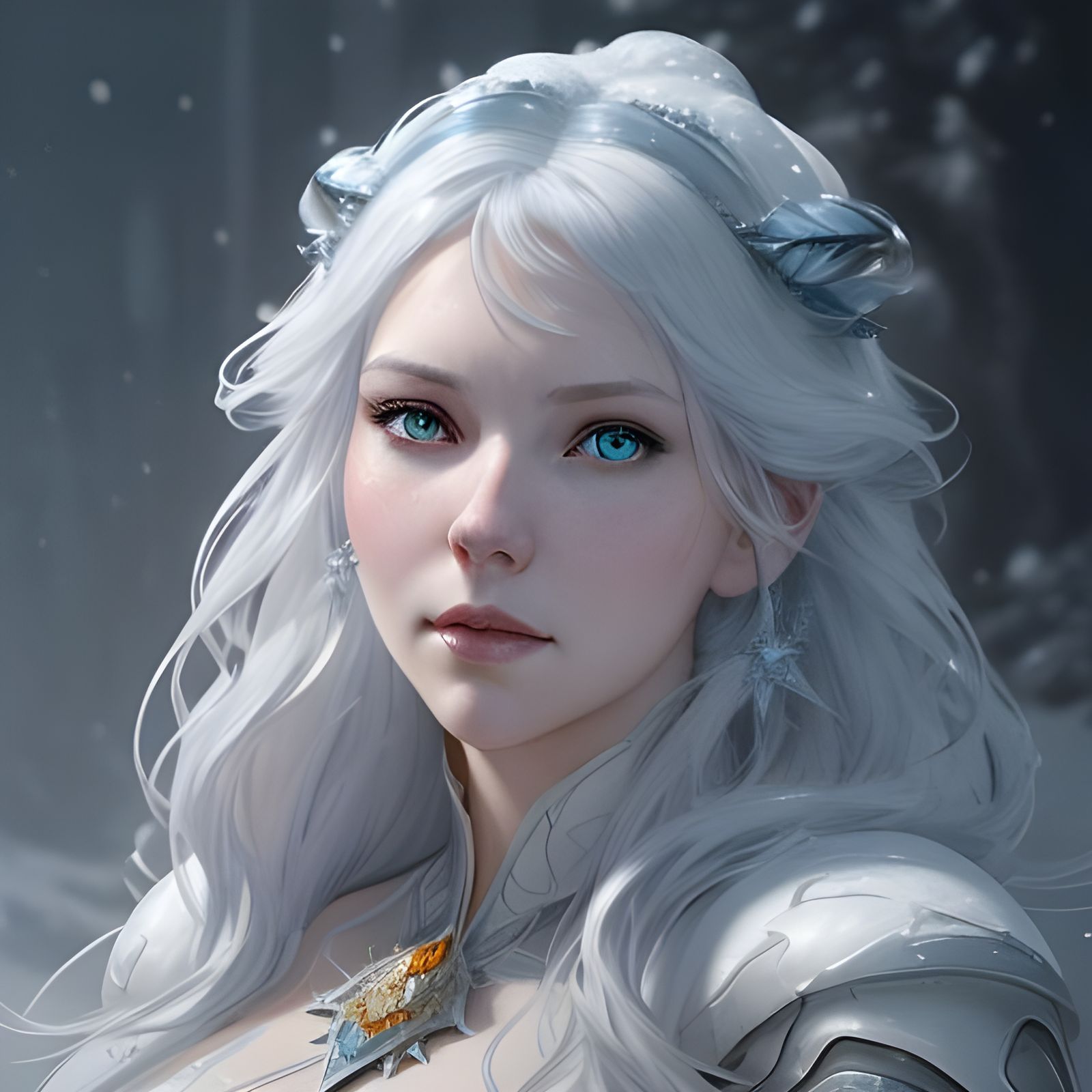 Snow Queen - AI Generated Artwork - NightCafe Creator