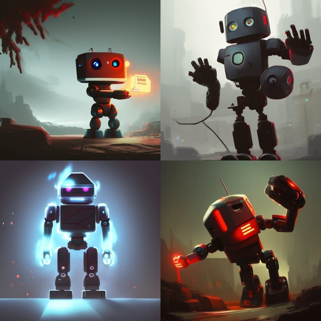 Bad Robot - AI Generated Artwork - NightCafe Creator