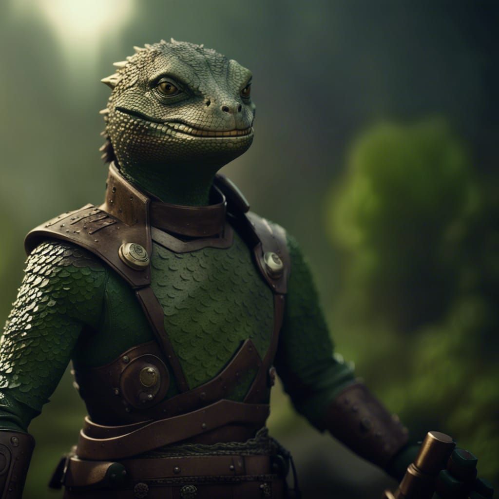 The return of the smirking lizard rogue - AI Generated Artwork ...