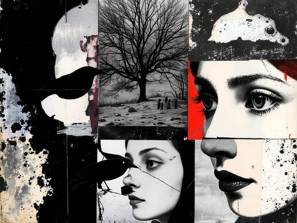 Ethereal Bohemian Masks in German Expressionist St... - AI Art