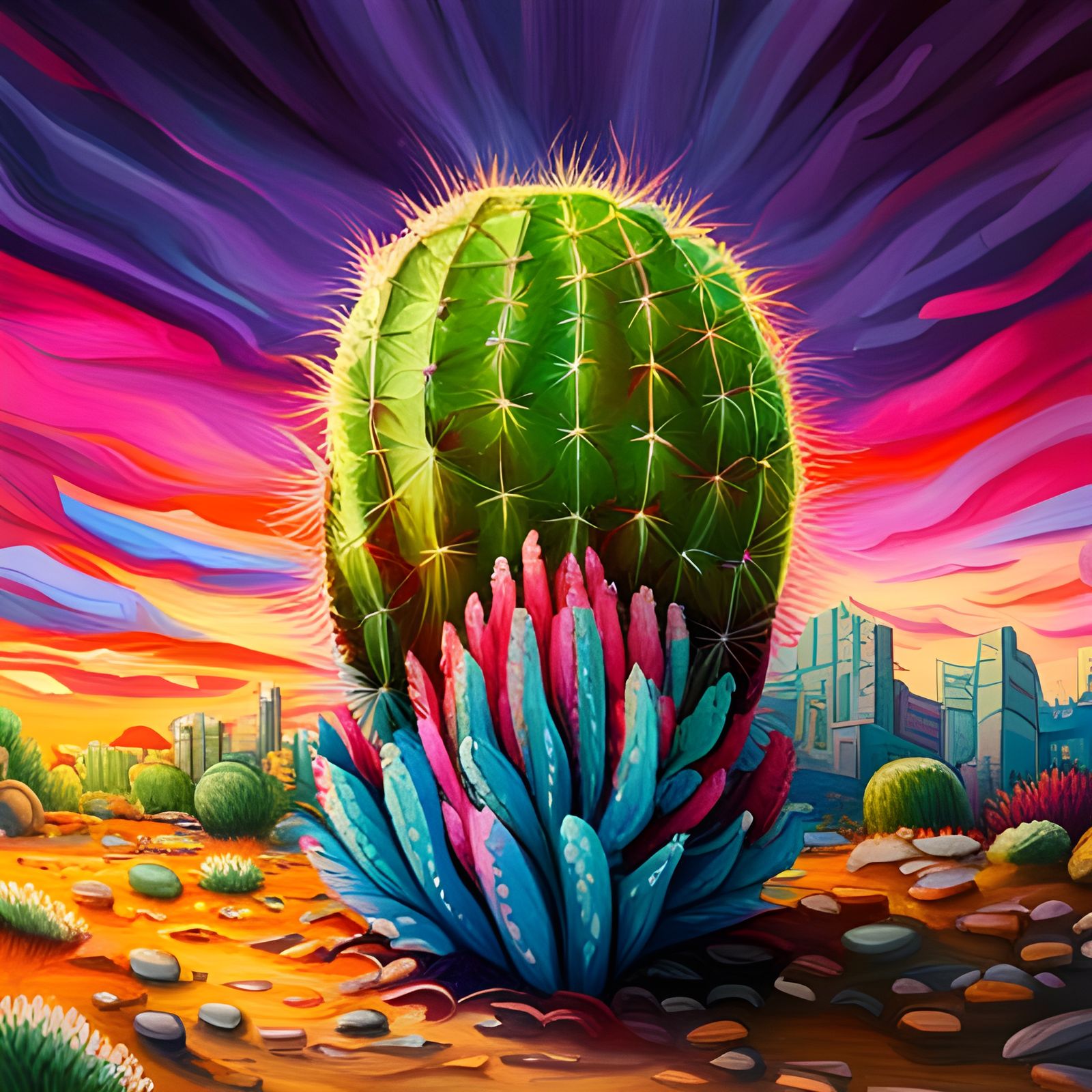 Cactus 🌵 - AI Generated Artwork - NightCafe Creator