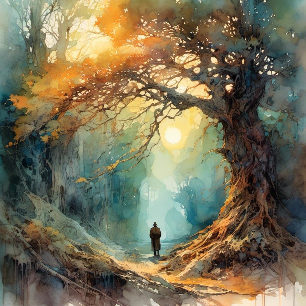 Watercolor - AI Generated Artwork - NightCafe Creator