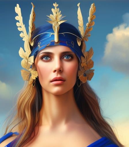 Greek goddess. - AI Generated Artwork - NightCafe Creator