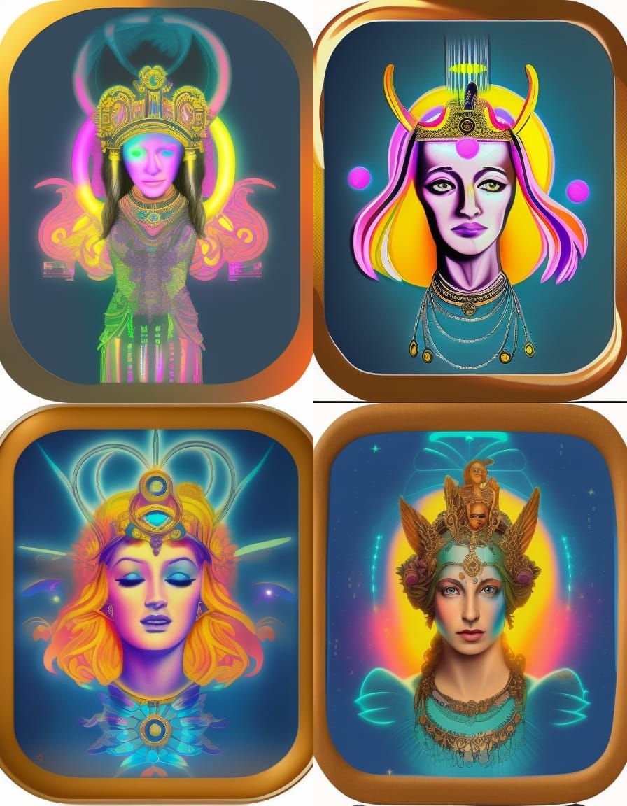 Approdite “Goddess of Apps” - AI Generated Artwork - NightCafe Creator